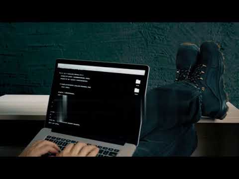 Silver footage hacker feet up to table hacker with coding exploit to crack code man #shorts ...