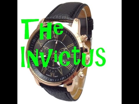 Sharper Looks Invictus watch review - YouTube