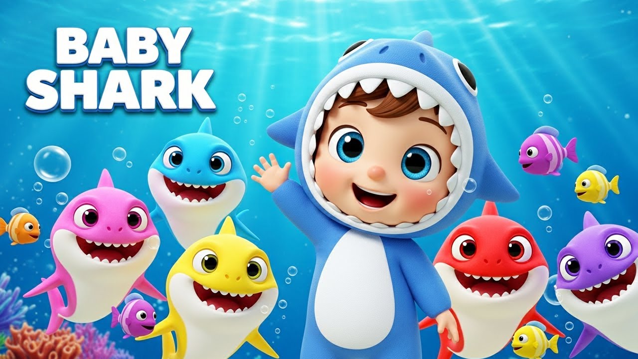 Baby Shark Music Time 🐬 Jump, Wiggle, and Learn - YouTube