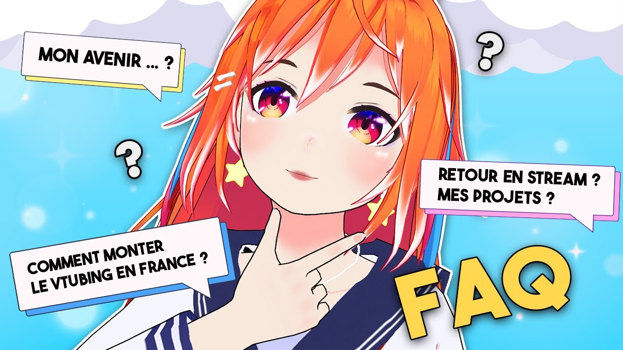 Je réponds à vos Questions sur le Vtubing et Moi - FAQ Spéciale 10K ...