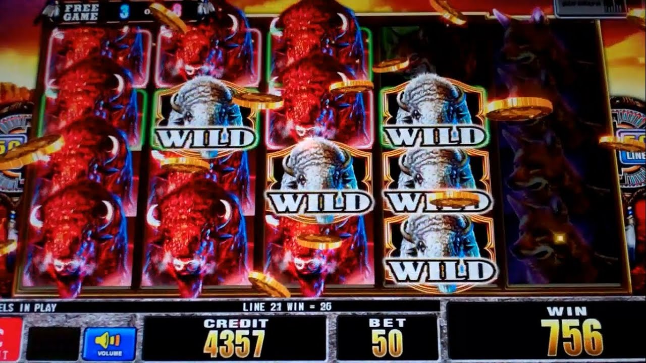 Ultra Stack Bison II Slot Machine Bonus - 8 Free Games with Stacked ...