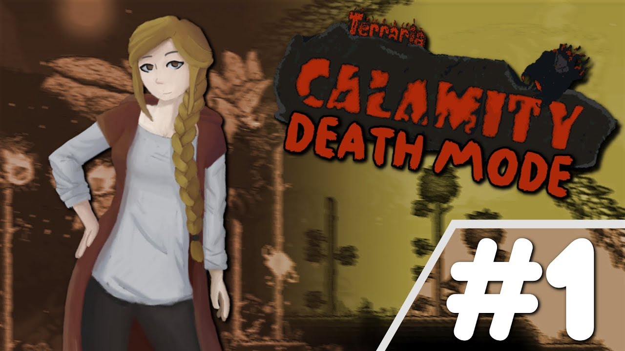 Terraria Calamity Death Mode #1 - I znowu pod górkę... - YouTube