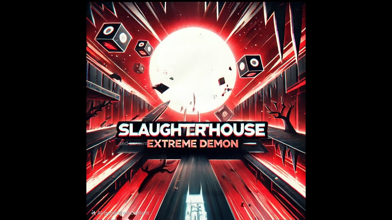 Sluaghterhouse My First Extreme Demon Goal Get To Drop - YouTube