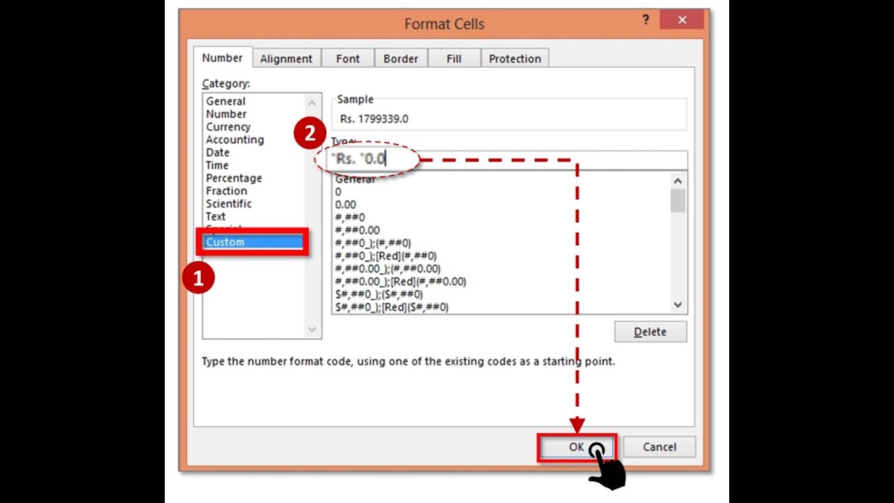 How To Rupees Text Add In Any Digit In Excel YouTube how-to-rupees-text-add-in-any-digit-in-excel-youtube