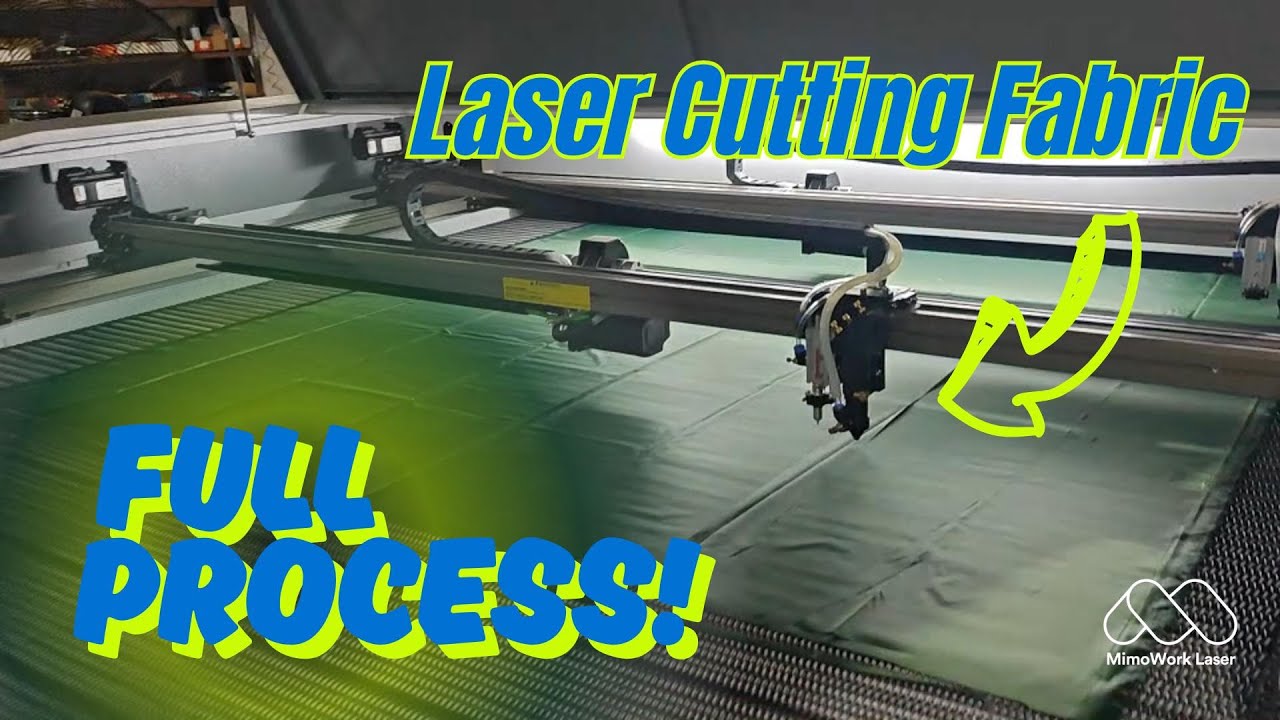 Laser Cutting Fabric | Full Process! - YouTube