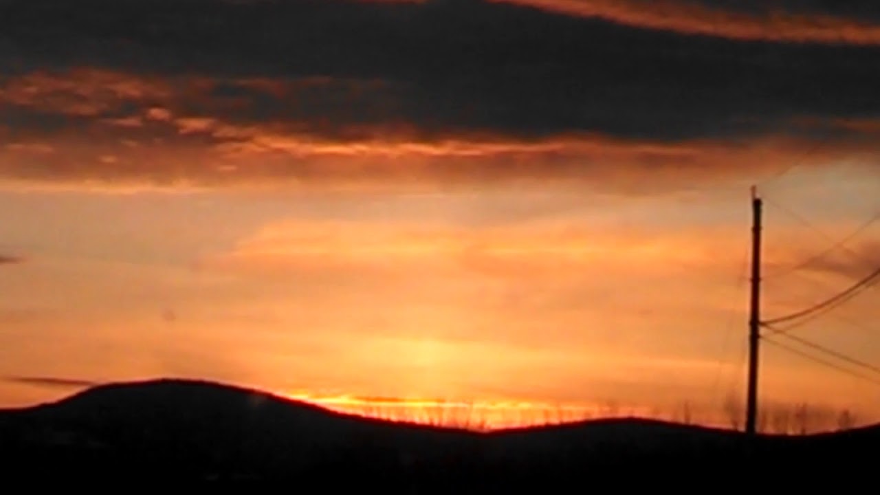 After the sun went down..this came out - YouTube