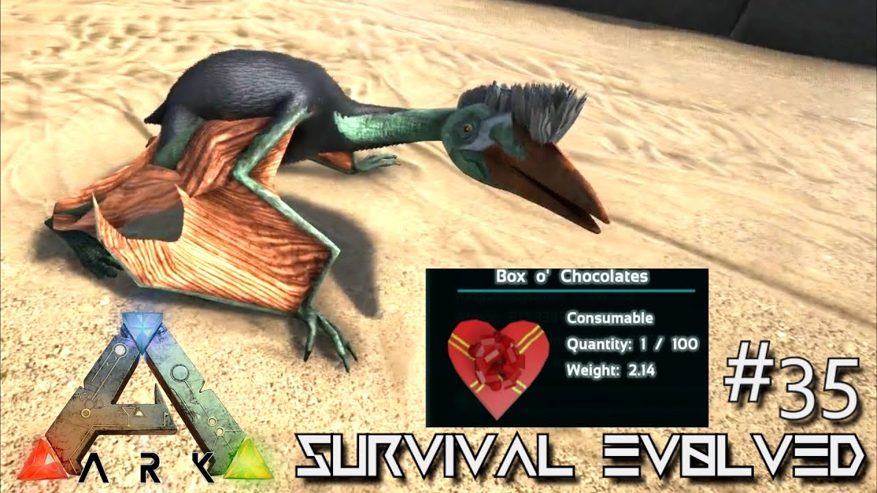 ARK: Survival Evolved - BABY QUETZ & BOX O' CHOCOLATES !!! - SEASON 3 ...