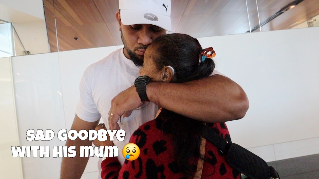 Mums first time at the Hair Salon | Emotional Goodbye 😭 - YouTube