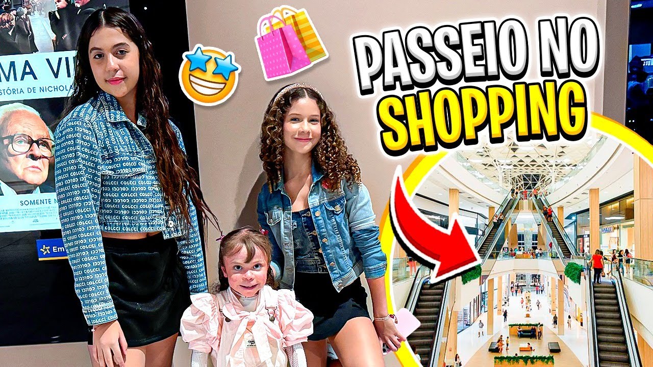VLOG DE UM PASSEIO PELO SHOPPING COM SARAH, ELOAH E SUA AMIGA ! - Dia a Dia Com Amanda - YouTube