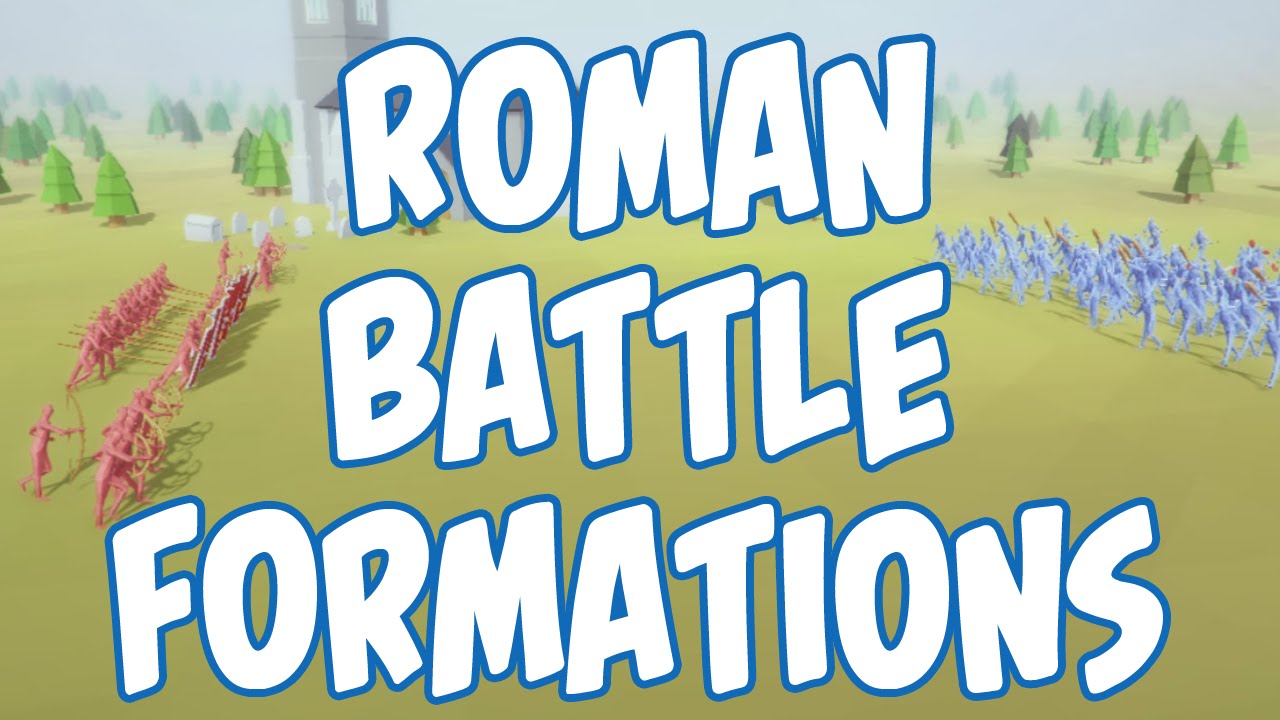 Roman Battle Formations - Totally Accurate Battle Simulator Gameplay ...