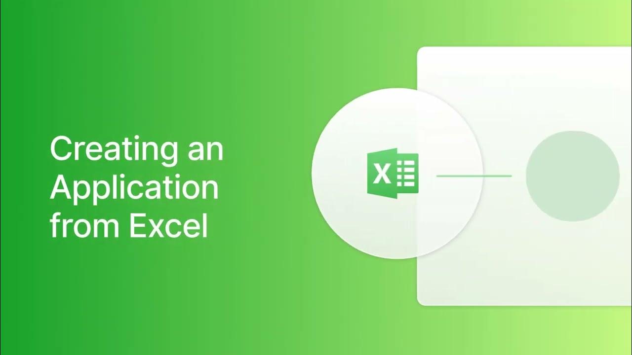 Transform Your Excel Data into a Powerful Application with Kohezion - YouTube