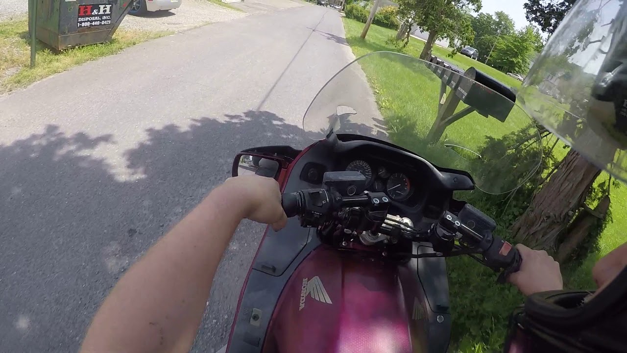 02 Honda ST1100 Test Ride - YouTube