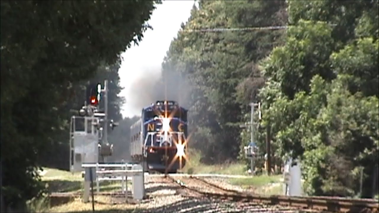 Amtrak 74 & 75 Piedmont HD and Old School Camera - YouTube