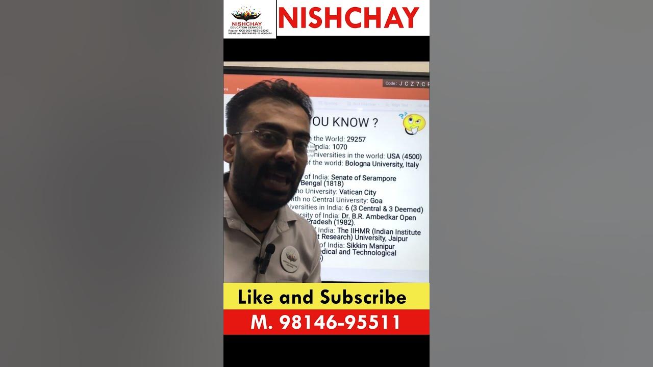 Current Affairs | Important Fact | NISHCHAY | Saurabh Sethi | 98146 ...