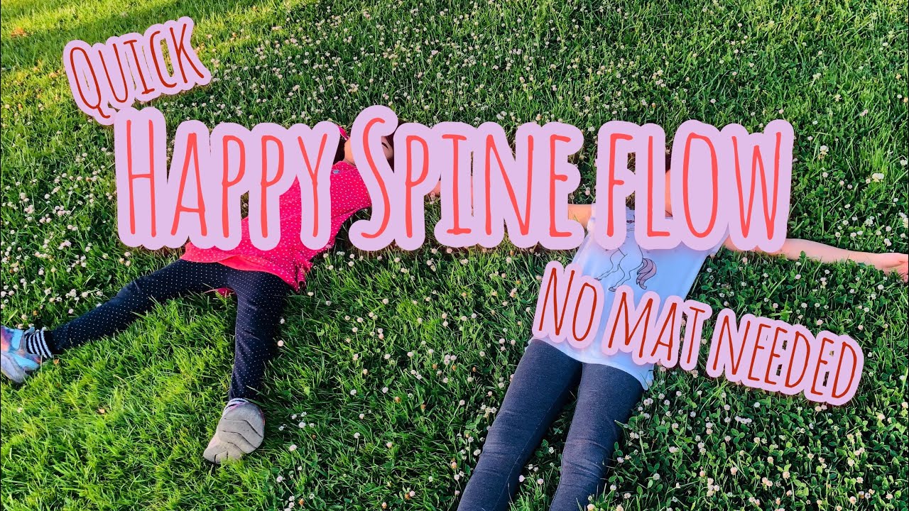 【Happy Spine flow】No mat needed! - YouTube