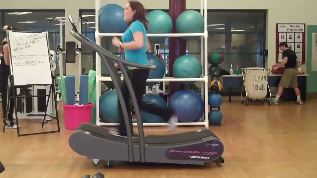 Woodway SpeedBoard Demo at The Tower - YouTube