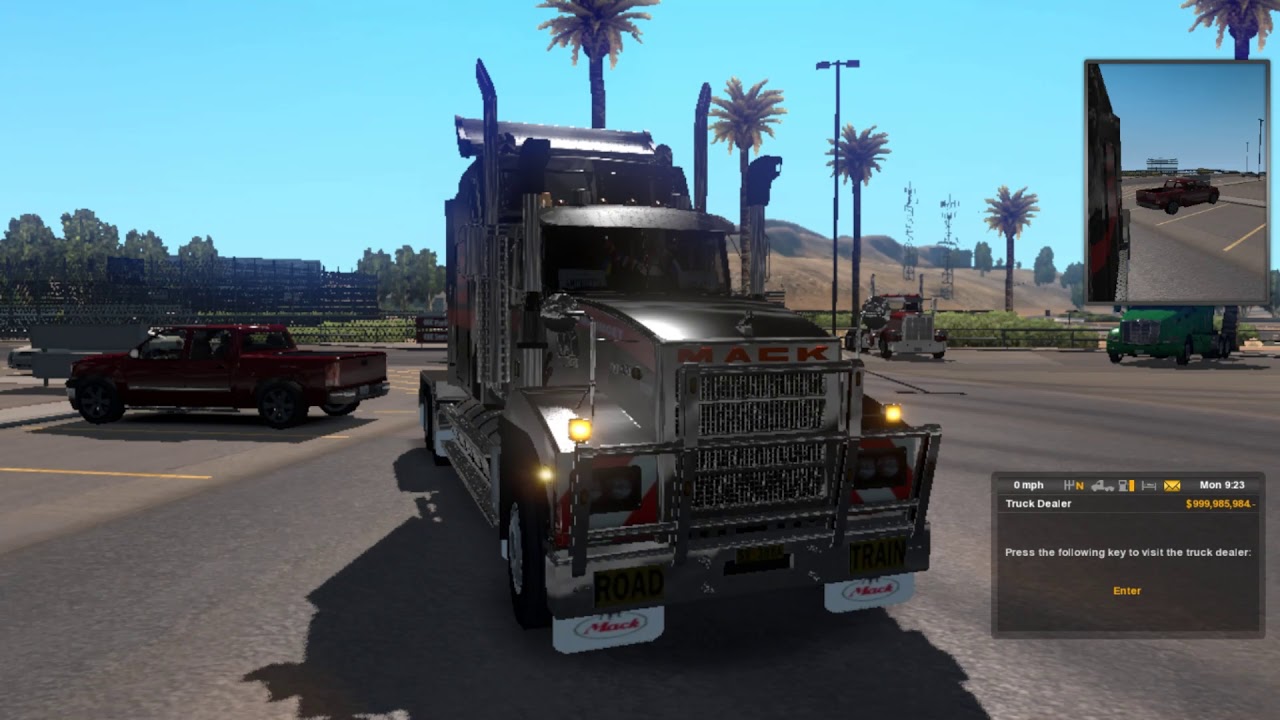 American Truck Simulator mods- Mack Titan v 3.1 - YouTube