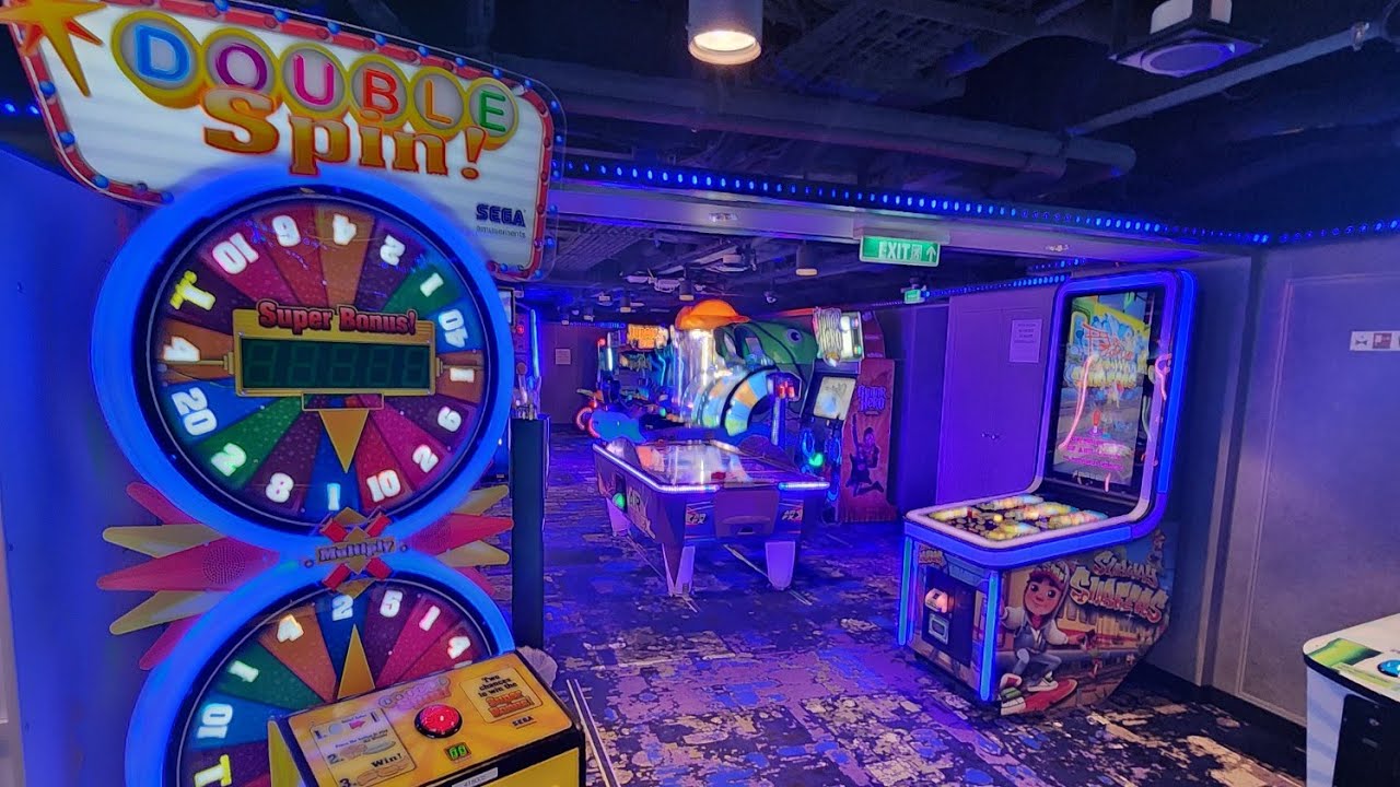 NORWEGIAN BLISS ARCADE LARGE PRIZE WIN! - YouTube