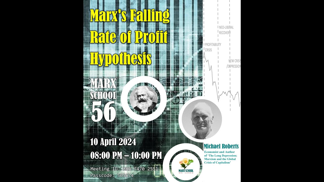 Marx's Falling Rate of Profit Hypothesis|Marx School 56| Michael ...