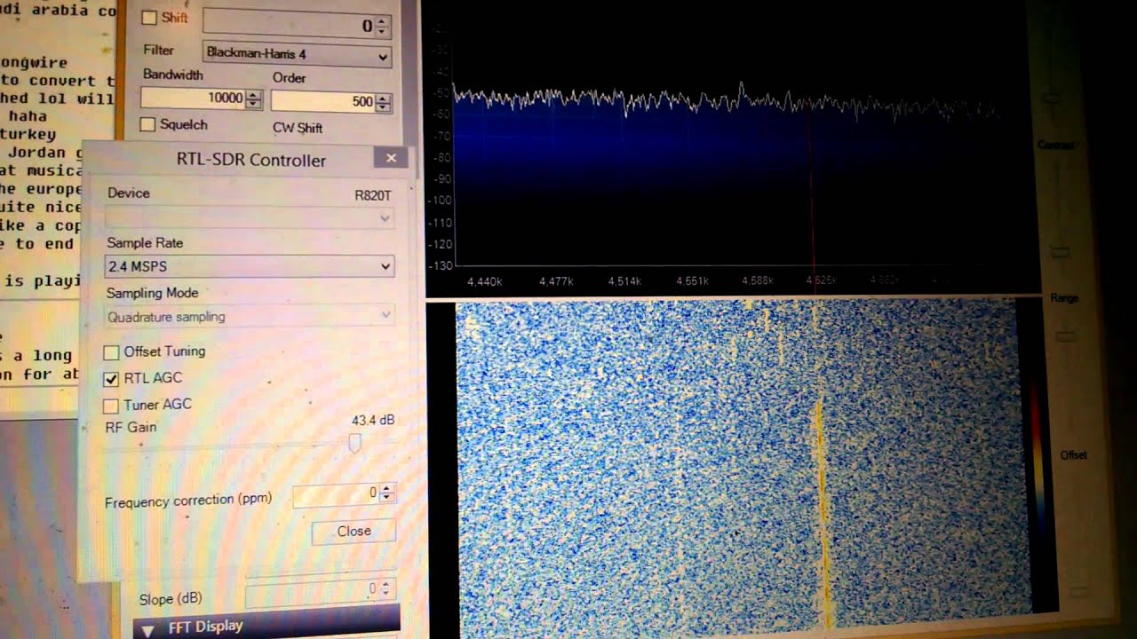 RTL SDR with HF modified driver (software mod only ) - YouTube