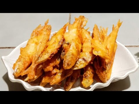 RESEP IKAN TERI BASAH GORENG TEPUNG KOBE - YouTube
