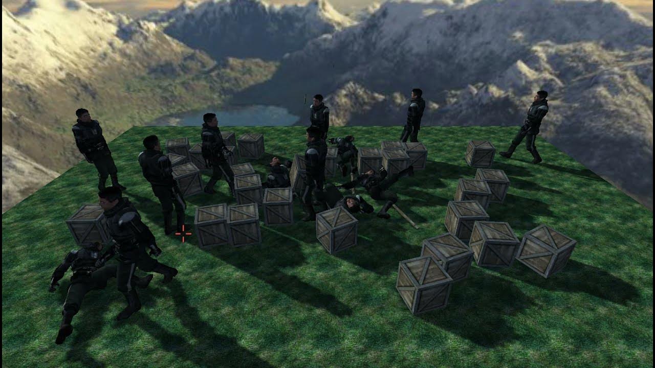 BlitzODE Ragdoll Physics - Blitz3D - YouTube