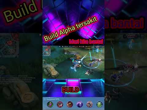 BUILD ALPHA TERSAKIT _MOBILE LEGENDS #shorts - YouTube