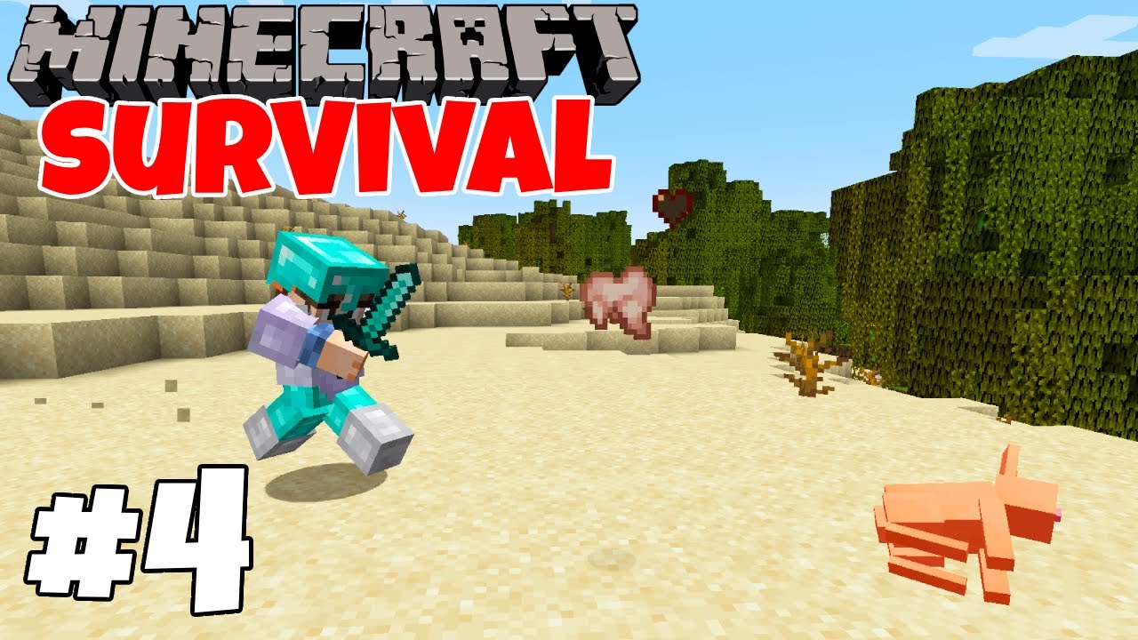 SHH i'm Hunting Rabbits | Survival Minecraft 1.21, EP4 - YouTube
