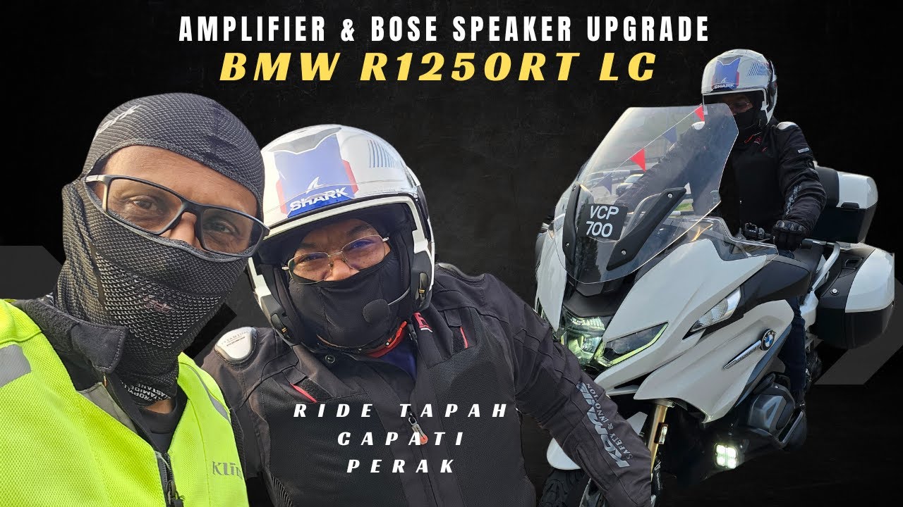 BMW R1250RT with Amplifier & Bose Speakers Ride Tapah Capati on 18-5 ...