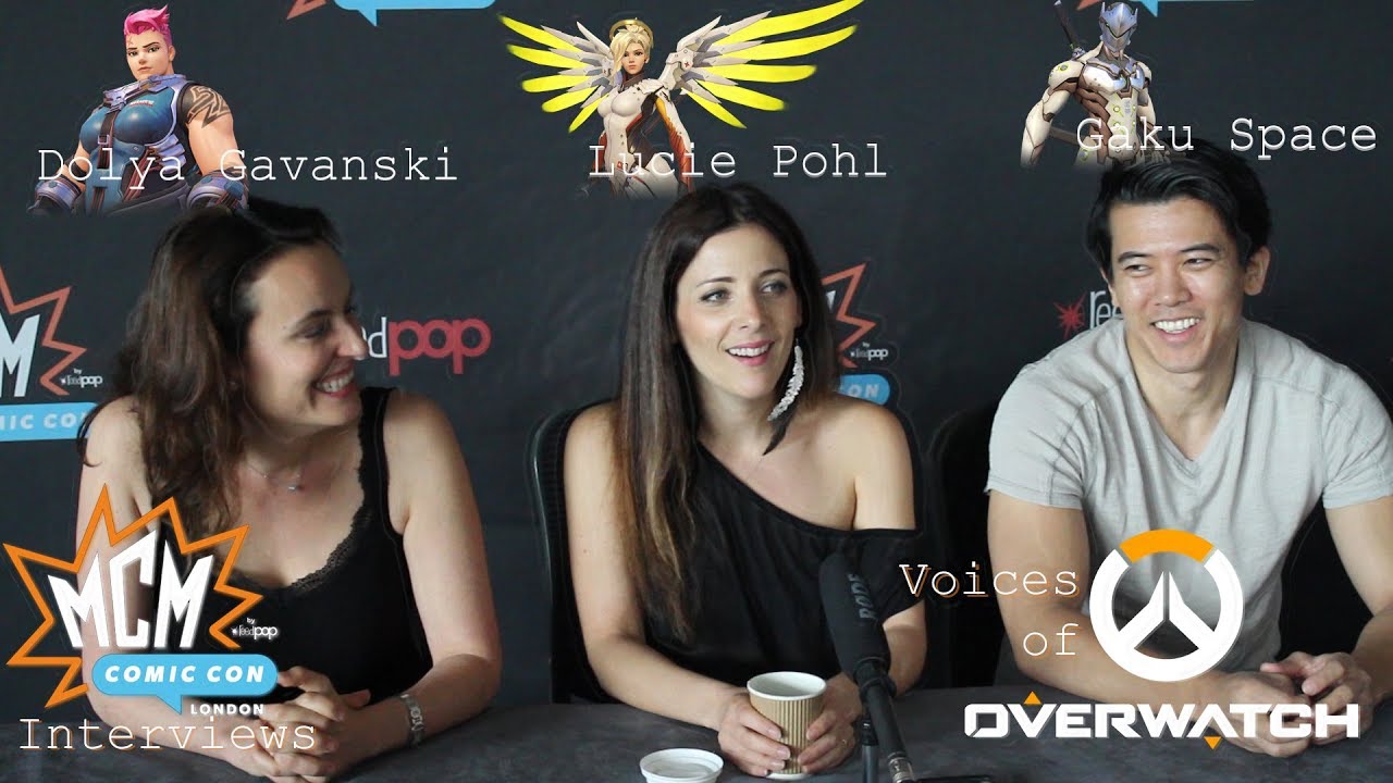 MCM London 2018 Interviews | Overwatch Cast (Dolya Gavanski, Lucie Pohl ...