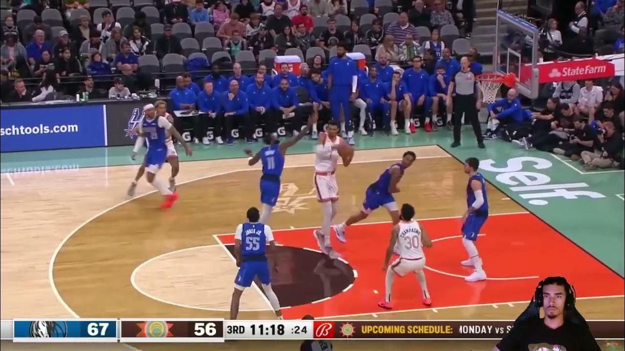 Reacting to San Antonio Spurs vs Dallas Mavericks Full Game Highlights | March 19, 2024 | - YouTube