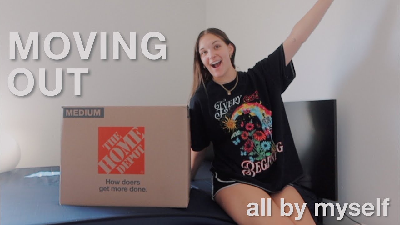 MOVING OUT VLOG: packing, where i'm moving, etc. - YouTube