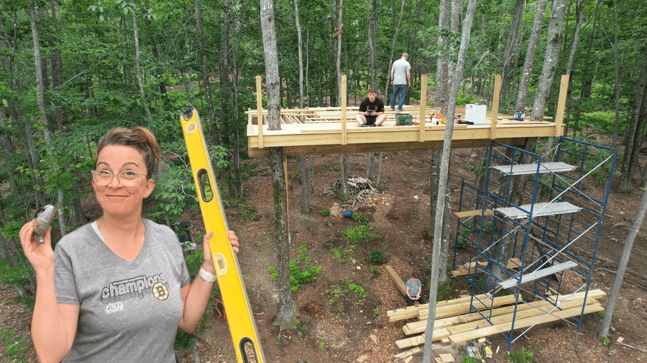 Treehouse Tips and Tricks: Floor Joists, Perfect Squares, and Moving ...