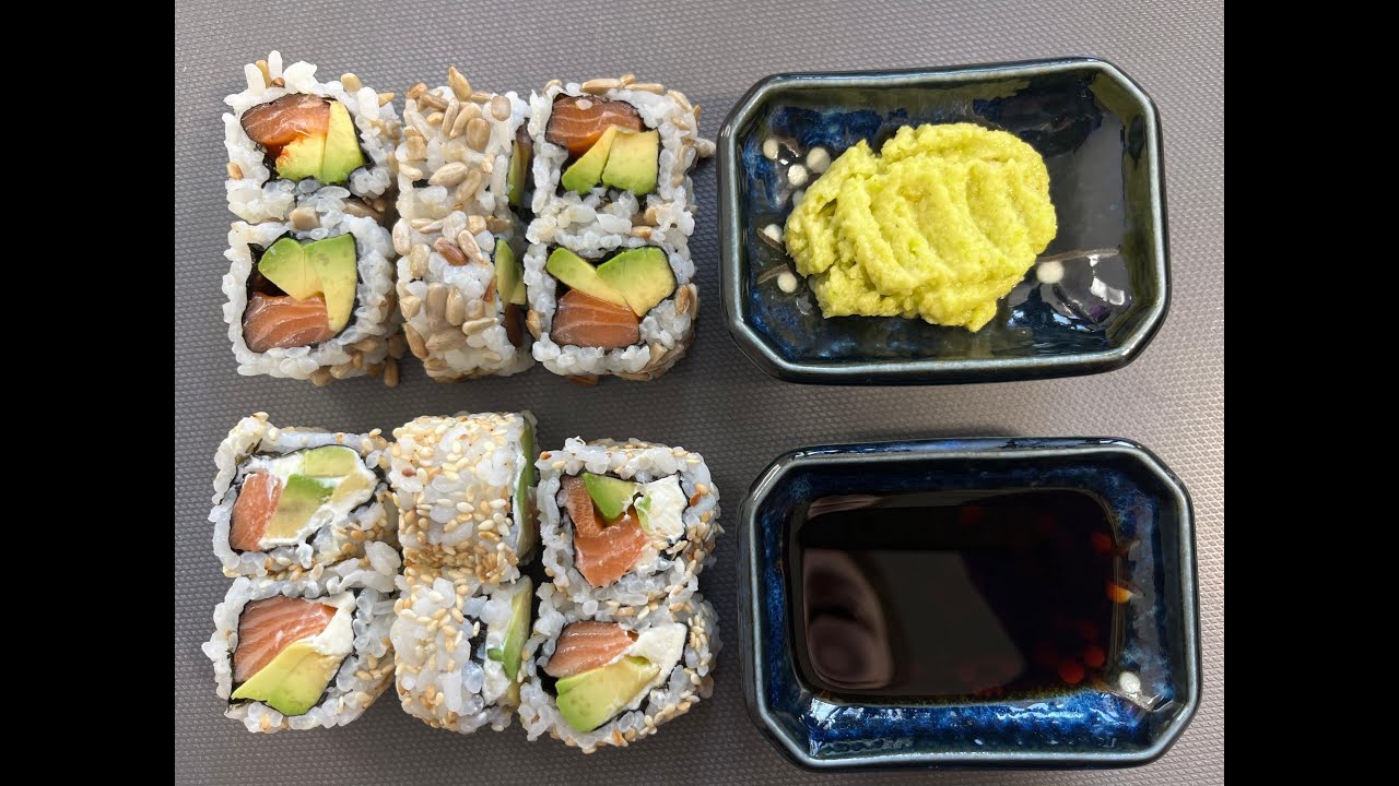 Sushi Rolls Acasă: Somon, Avocado și Philadelphia! | Rețetă Rapidă și ...