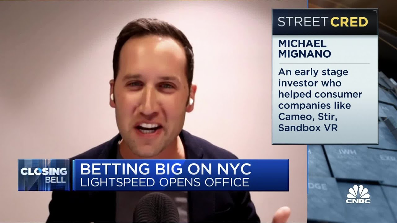 It's a great time to be building a company, says Lightspeed's Michael ...