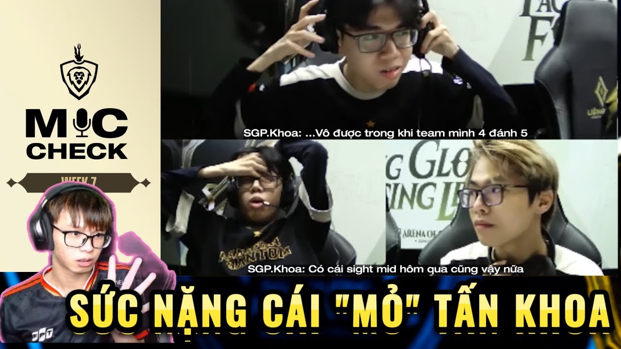 Sức Nặng Cái "MỎ" Của SGP.Khoa, Ai Cũng Phải Nghe - Reaction MicCheck ...