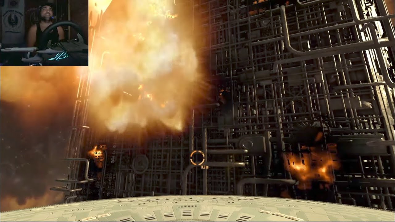 USS Suribachi Survives Borg Cube Resistance Attack! Full Crew! Star Trek: Bridge Crew - Red ...