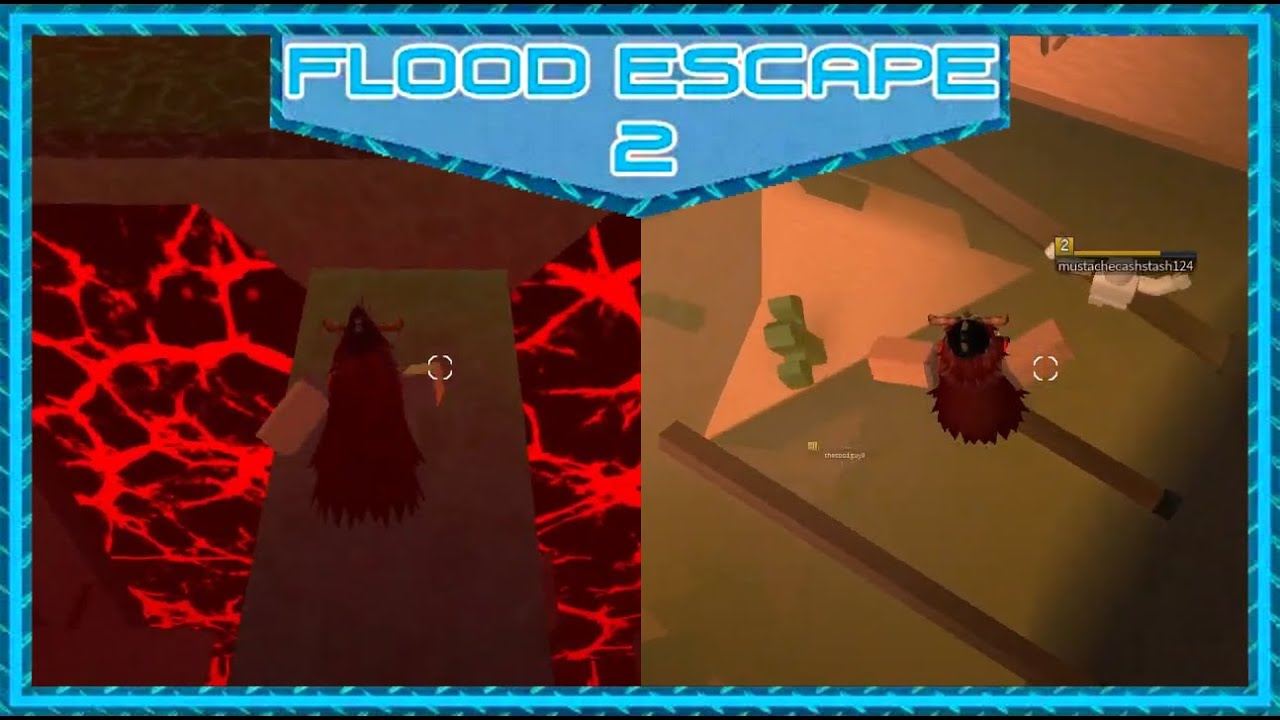 Retro Mode Lava Tower & Lost Desert! (Flood Escape 2!) - YouTube