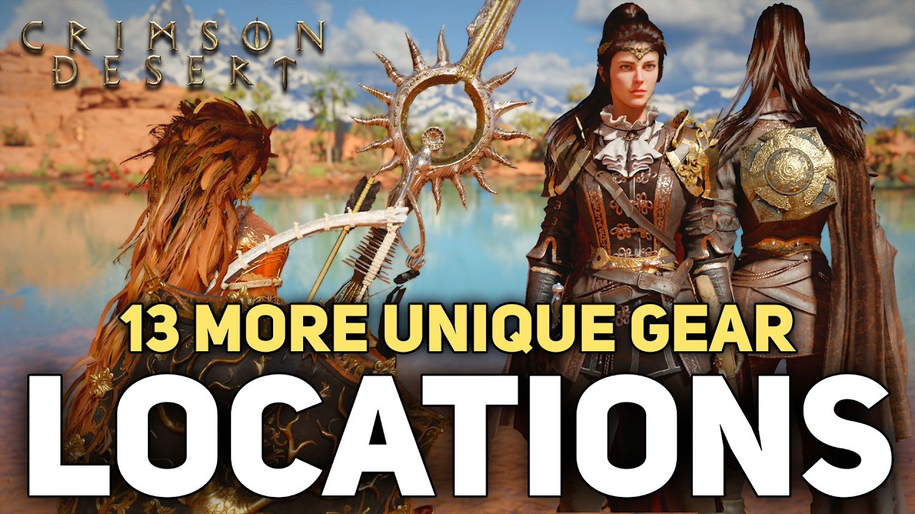 Crimson Desert - 13 More Unique Gear Locations (Autumn Banquet Armor ...