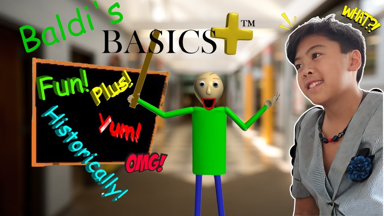 PLAYING BALDI'S BASICS!... - YouTube