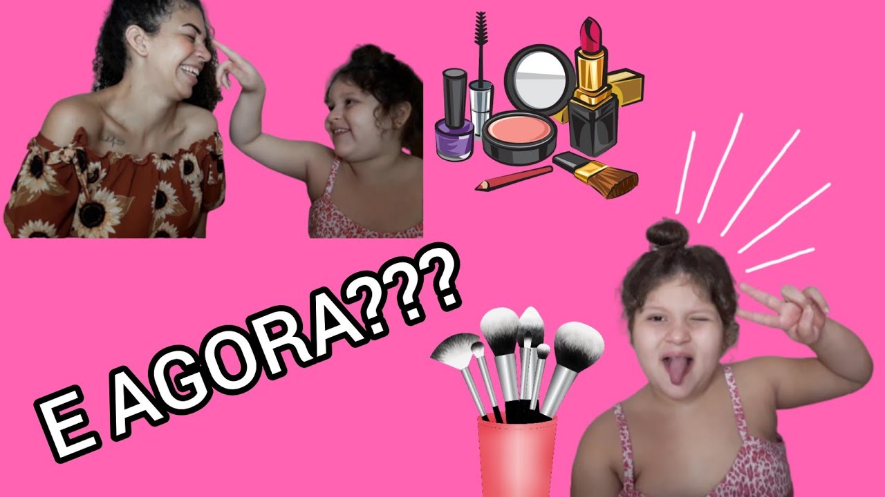 Deixei A Minha IrmÃ Me Maquiar Youtube