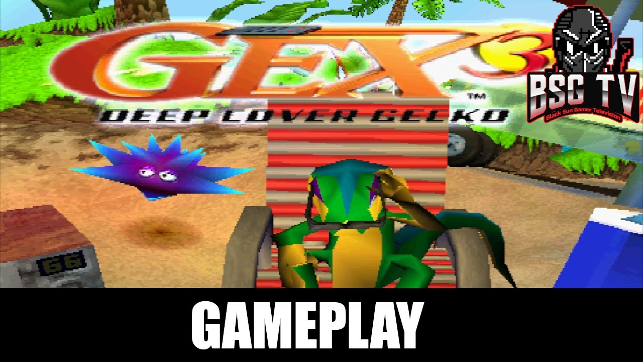 [LIVE] GEX 3 DEEP CORVER GECKO - AS AVENTURAS DO AGENTE GEX PARTE 1 - YouTube