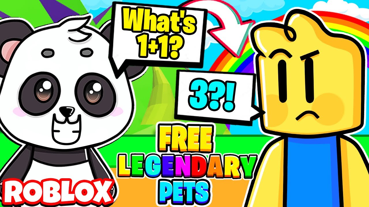 Answer The Question And WIN A *FREE* LEGENDARY PET in Adopt Me! Roblox ...