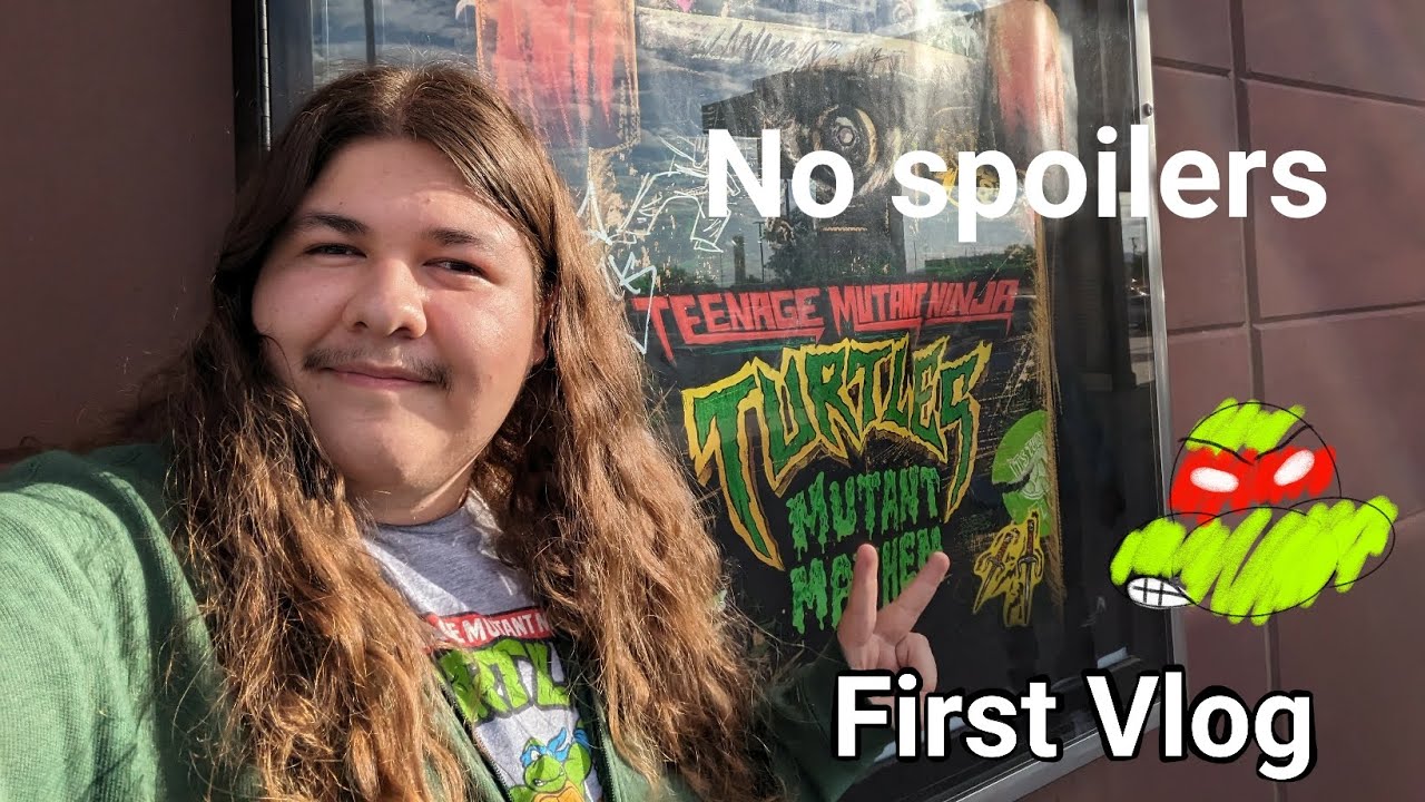 Lazy vlog: TMNT Mutant Mayhem Early Access Screening - YouTube