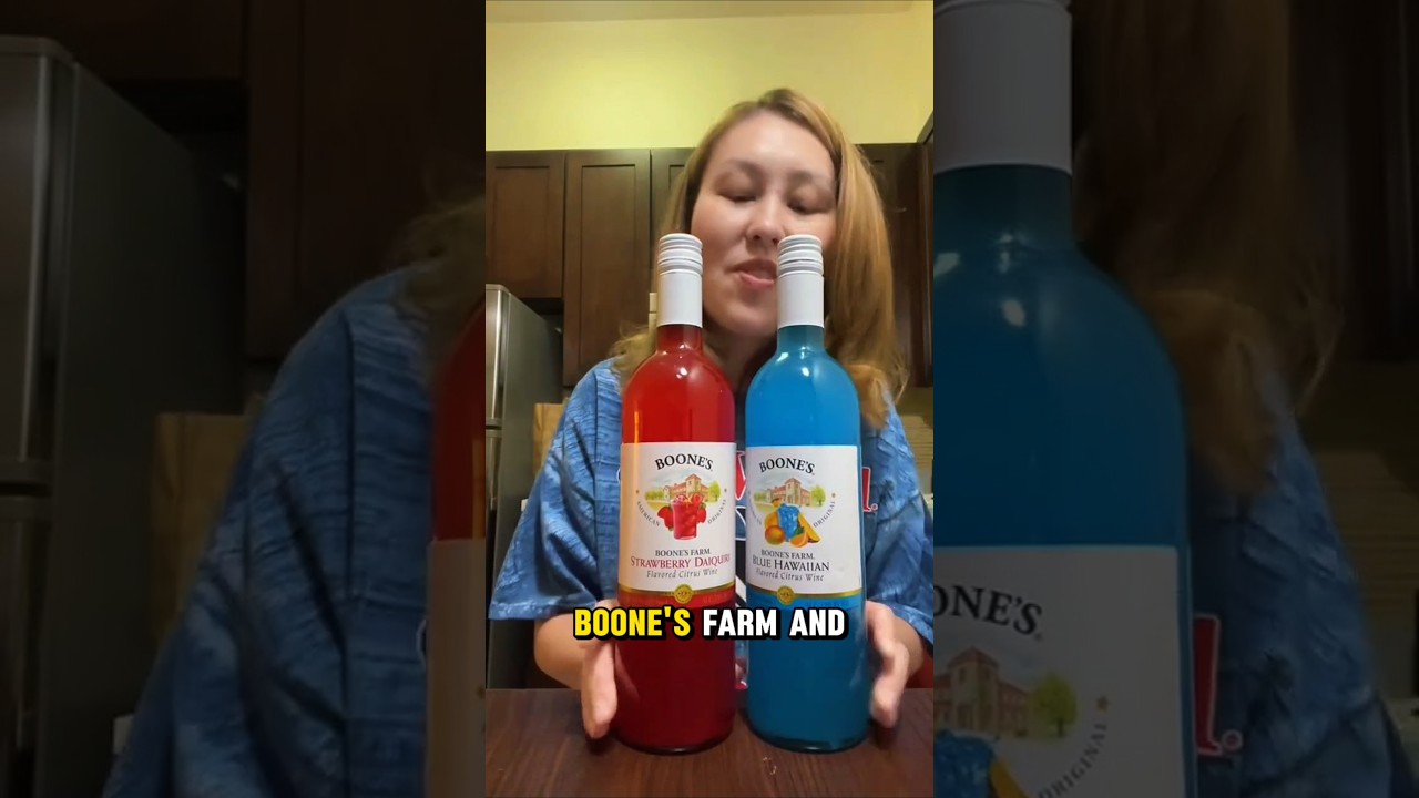 Boones Farm. It was kind of a big deal. When we were children. As ...