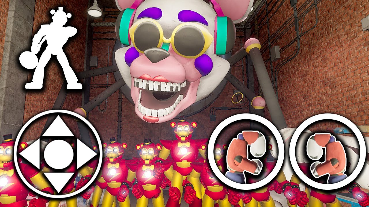 WHAT!? GIANT MANGLE and IRONMAN'S ARMY Team UP? – FNAF Security Breach ...