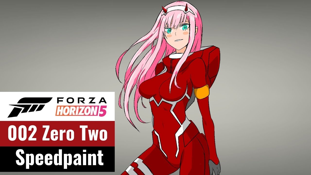 Forza Horizon 5 Zero Two 002 Speedpaint - YouTube