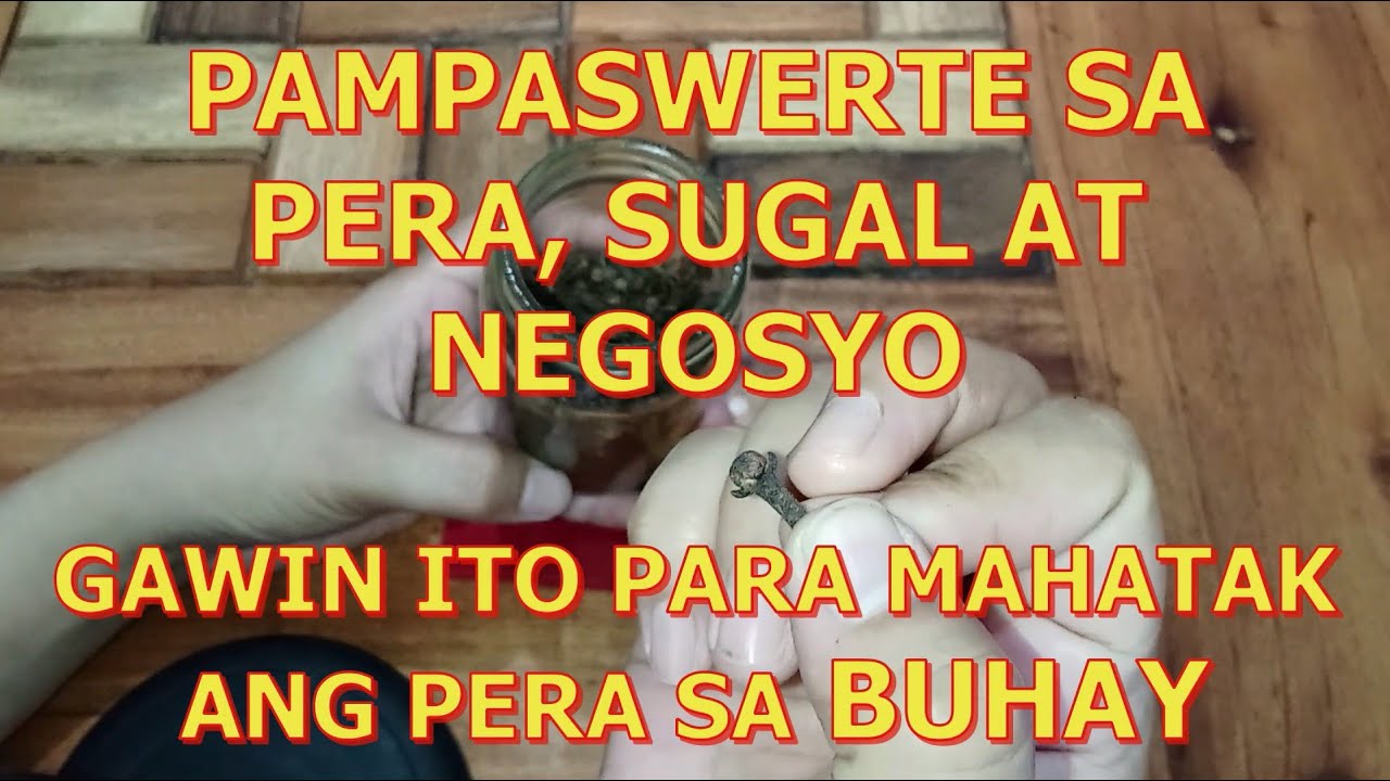 PAMPASWERTE SA PERA, SUGAL AT NEGOSYO || GAWIN ITO PARA MAHATAK ANG ...