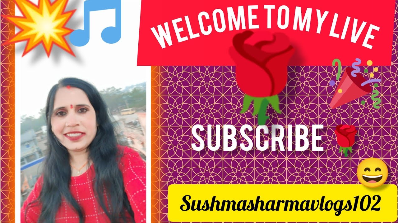SUSHMA SHARMA Vlogs 102 is live - YouTube