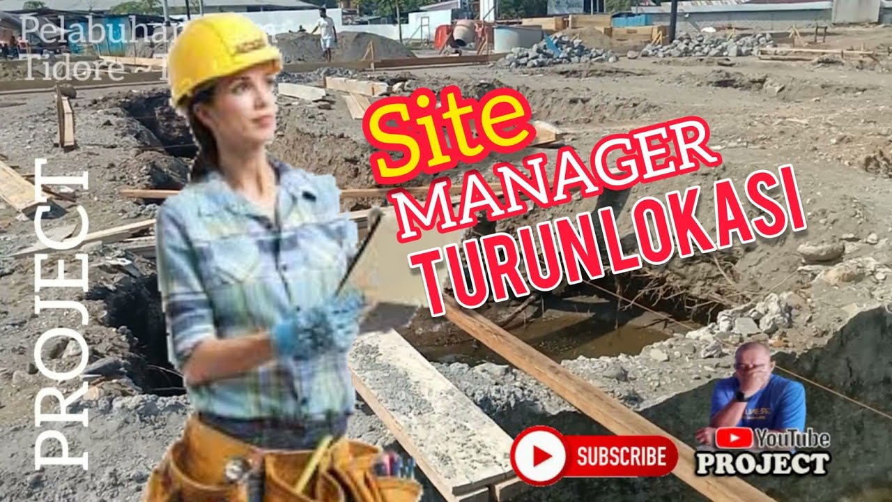 Site Manager ke Lokasi Proyek Konstruksi Pembangunan gedung .. - YouTube
